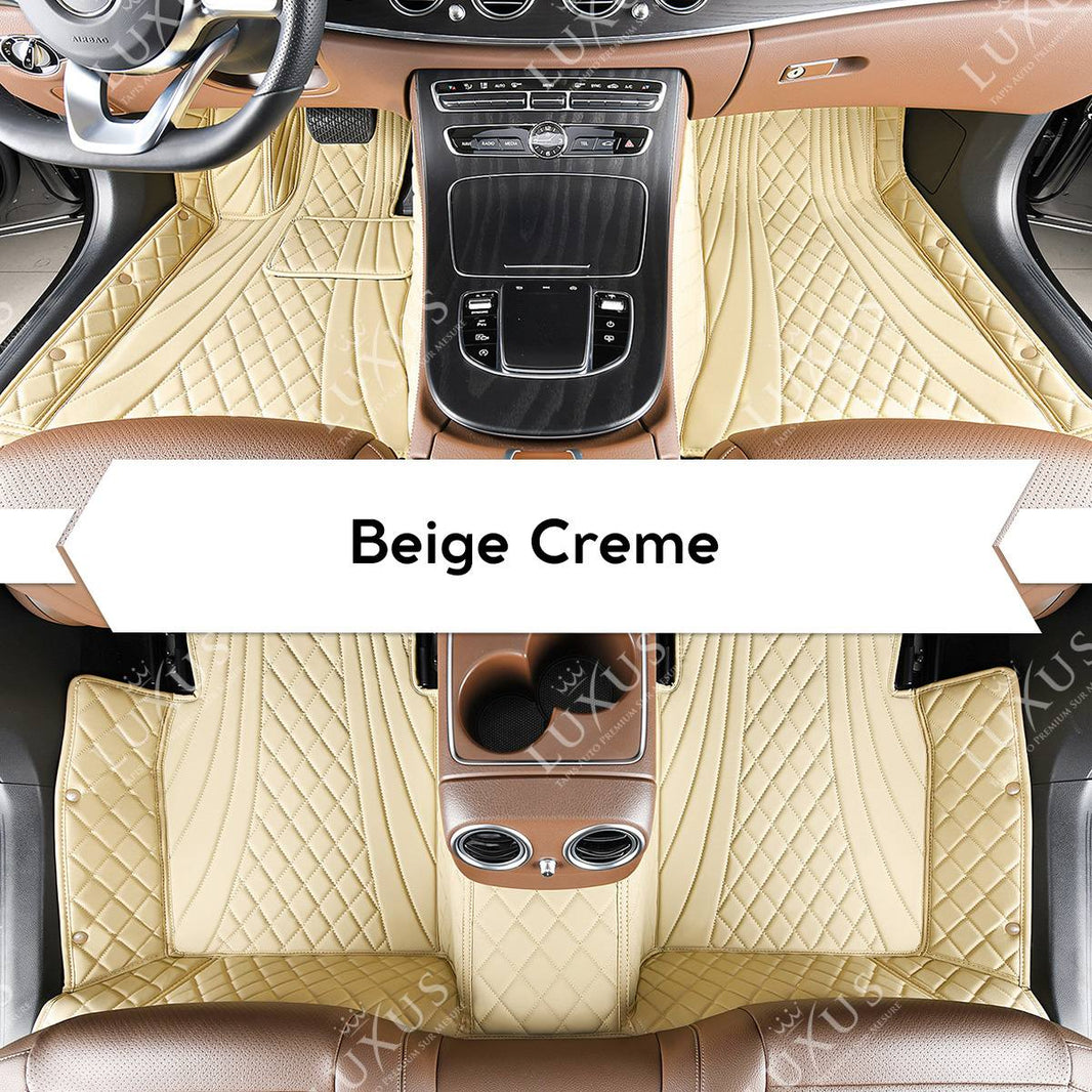 Tapis de Sol 3D sur Mesure – Surpiqûres Hybrides - Luxus Tapis Auto